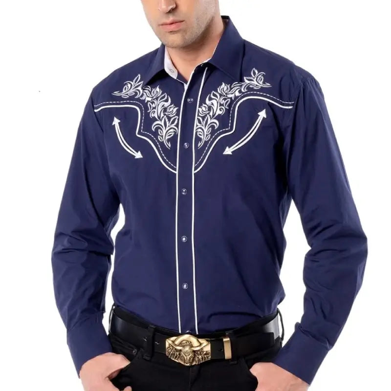 Chemise Western Brodée | Le Cowboy.com