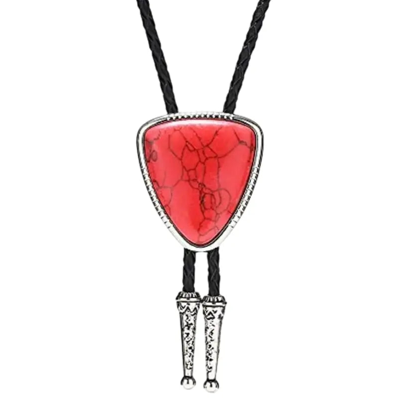 Men's Red Bolo Tie | Le Cowboy.com
